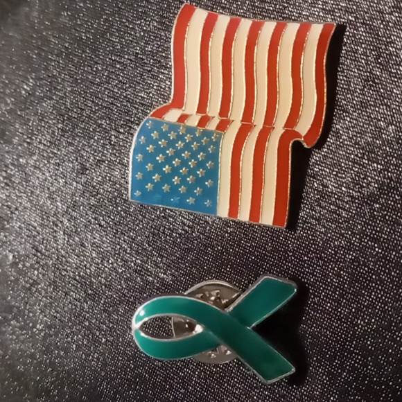 flag lapel pins | Accessories | American Flag Lapel Pin And Green ...